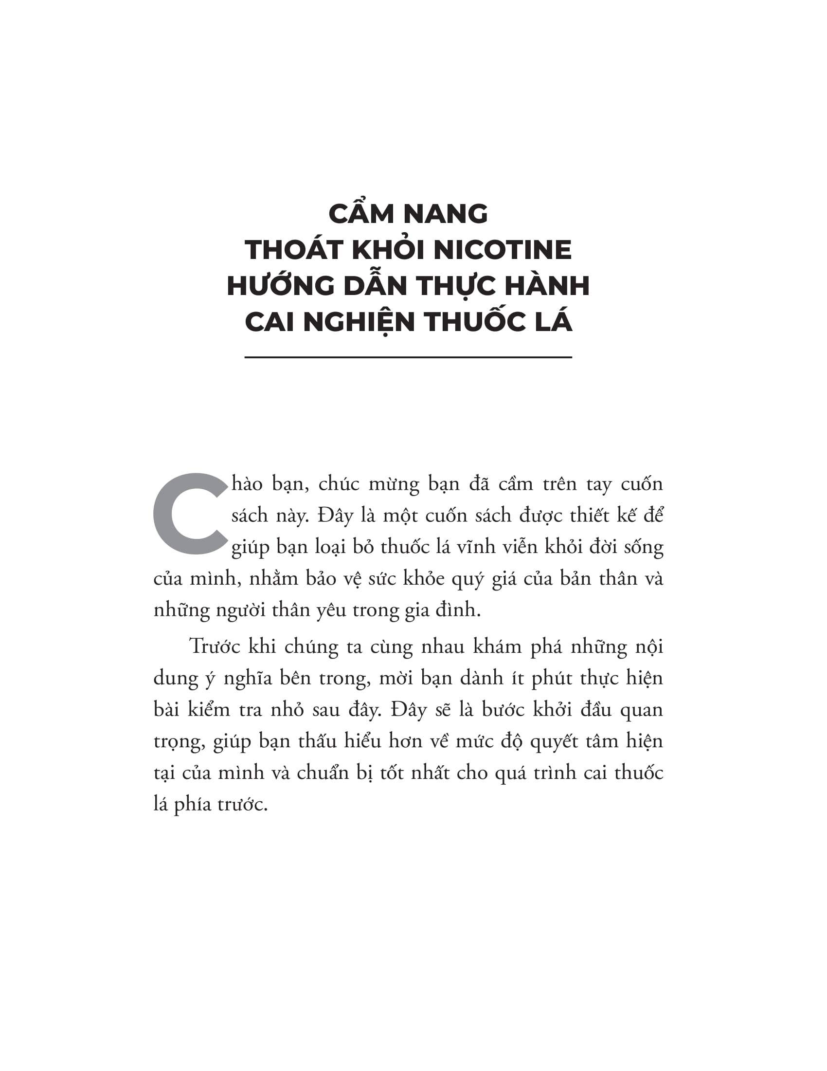 Sách Cẩm Nang Thoát Khỏi Nicotine - Hướng Dẫn Cai Nghiện Thuốc Lá ...