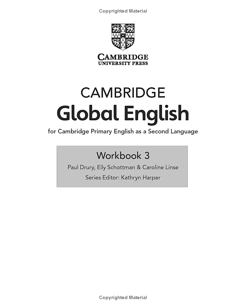Cambridge Global English Workbook 3 With Digital Access (1 Year) 2nd ...