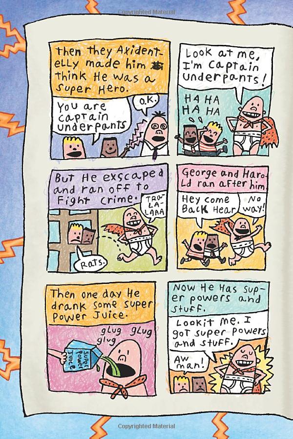 Captain Underpants And The Preposterous Plight Of The Purple Potty ...