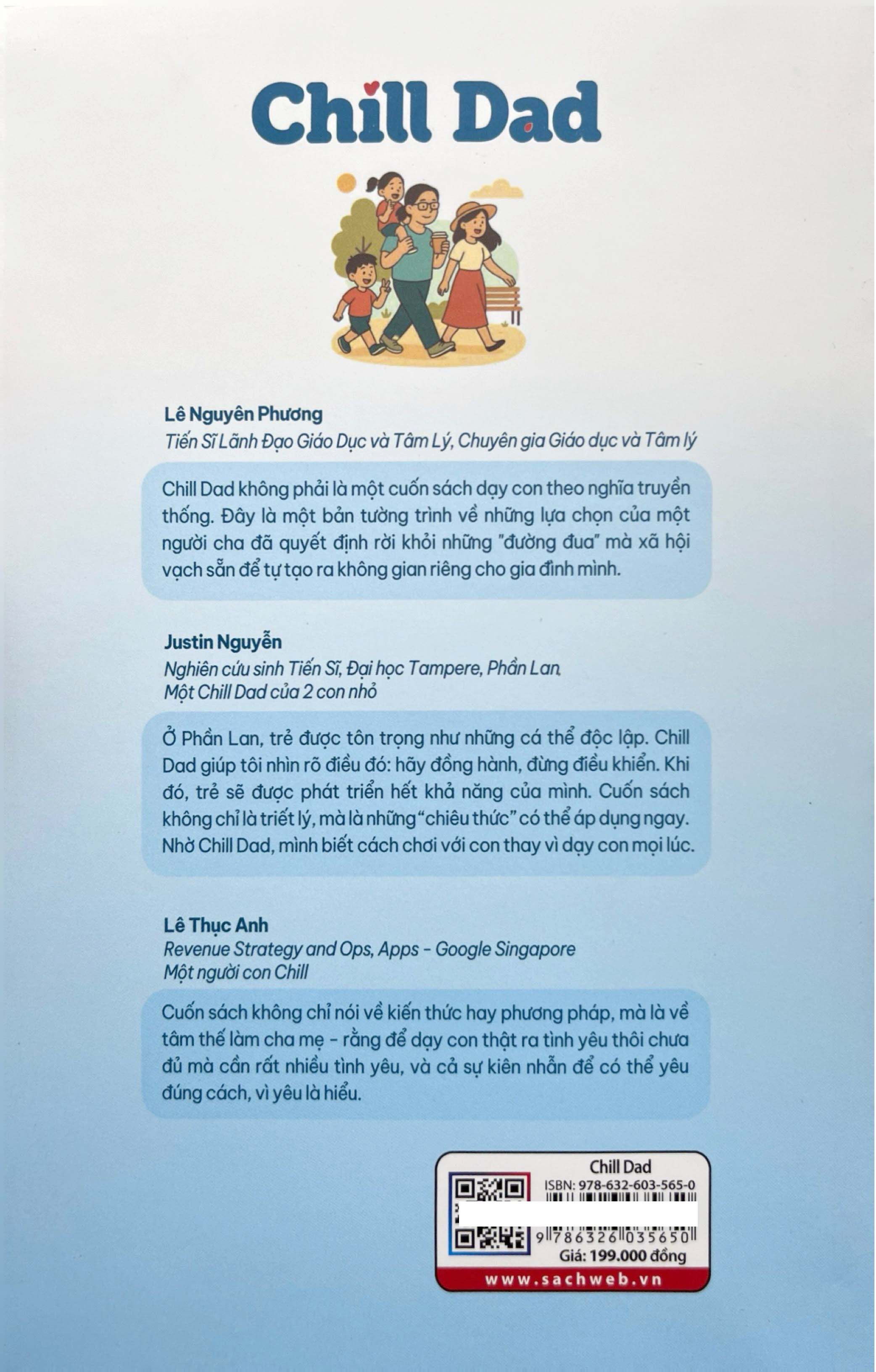 Sách Chill Dad - Bí Kíp Làm Cha Nhàn Tênh Cho Những Người Đàn Ông Bận R ...