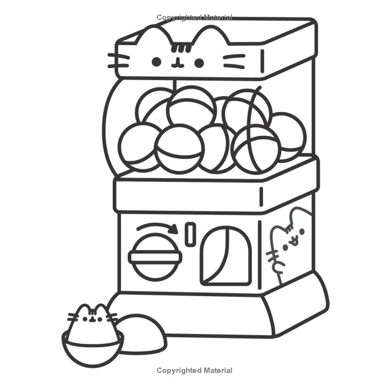 Coloring Cuteness - A Pusheen Coloring & Activity Book - FAHASA.COM
