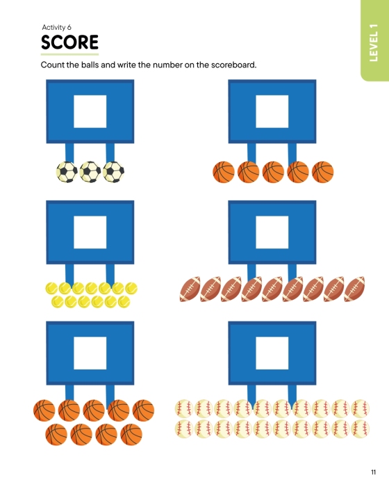 Complete Kindergarten Math Workbook: 175 Fun Activities To Build Math ...