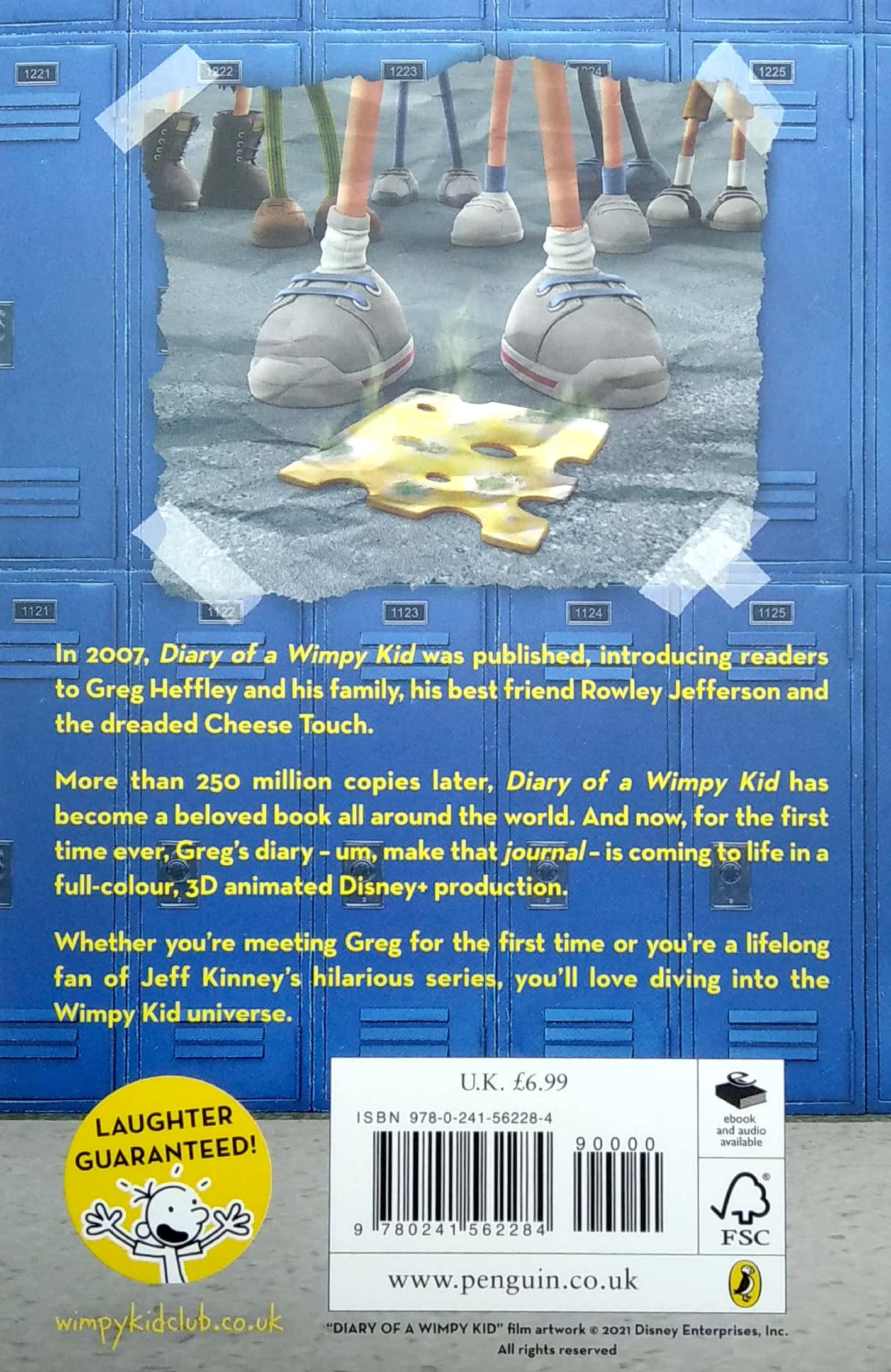 Diary Of A Wimpy Kid (Book 1) : Special Disney + Cover Edition - FAHASA.COM