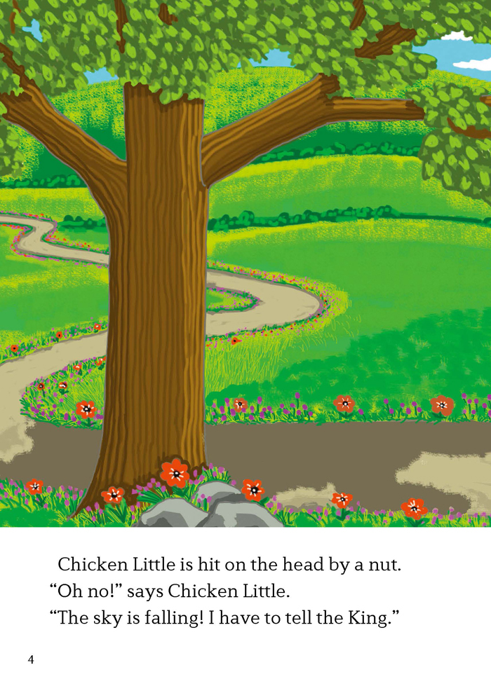 E-future Classic Readers - Level 2 2-18 - Chicken Little - FAHASA.COM