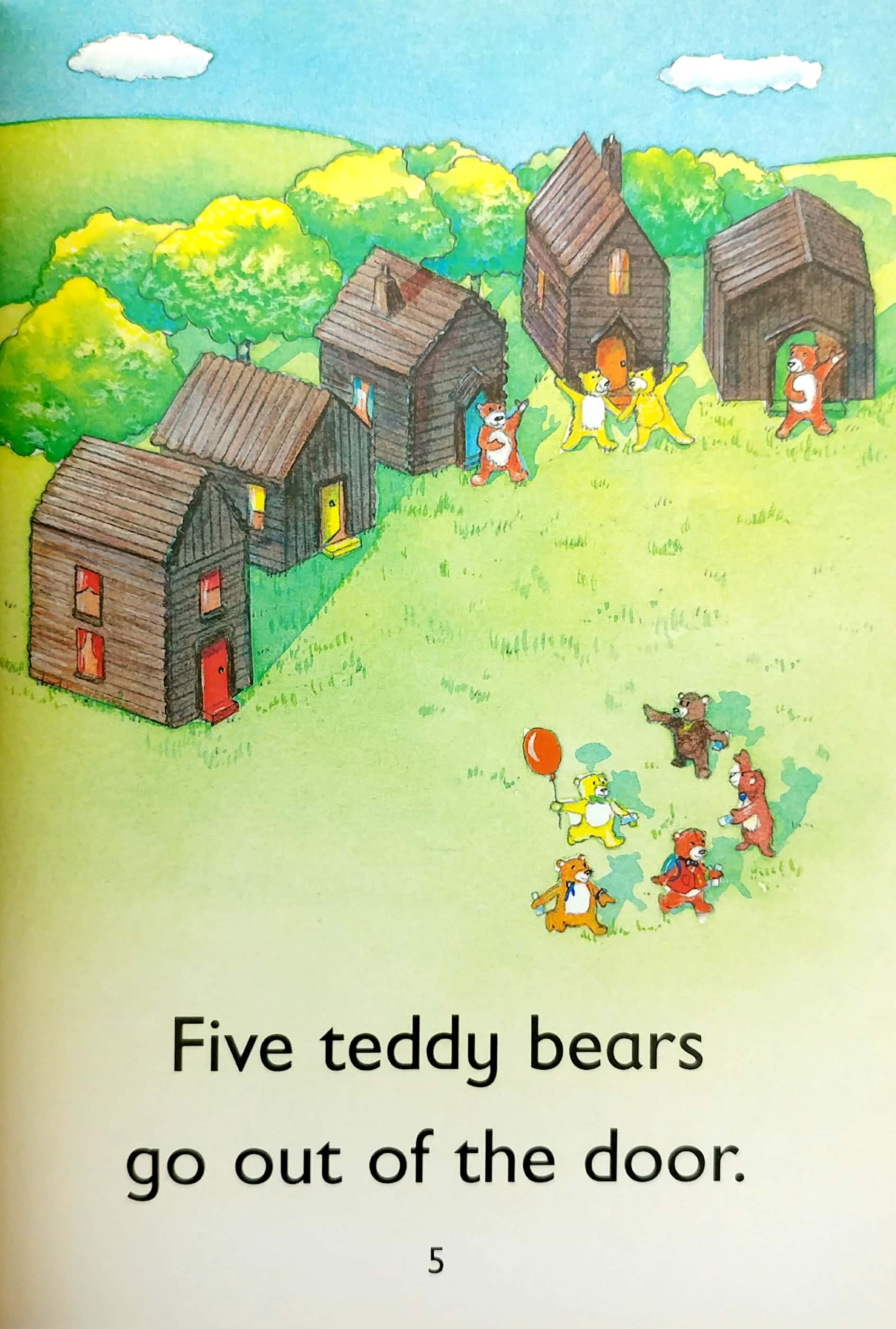 Five Teddy Bears (Tadpoles) - FAHASA.COM