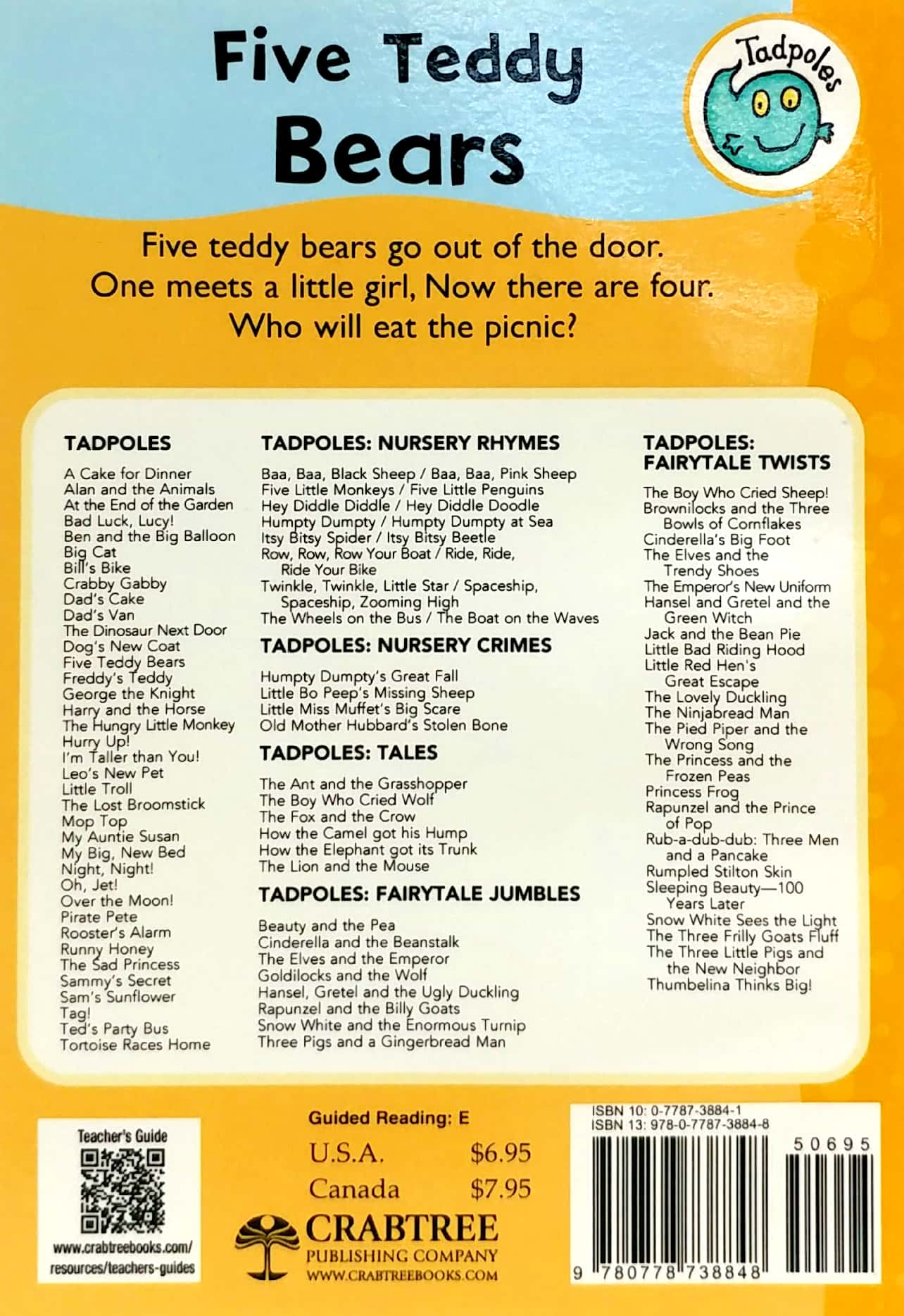 Five Teddy Bears (Tadpoles) - FAHASA.COM