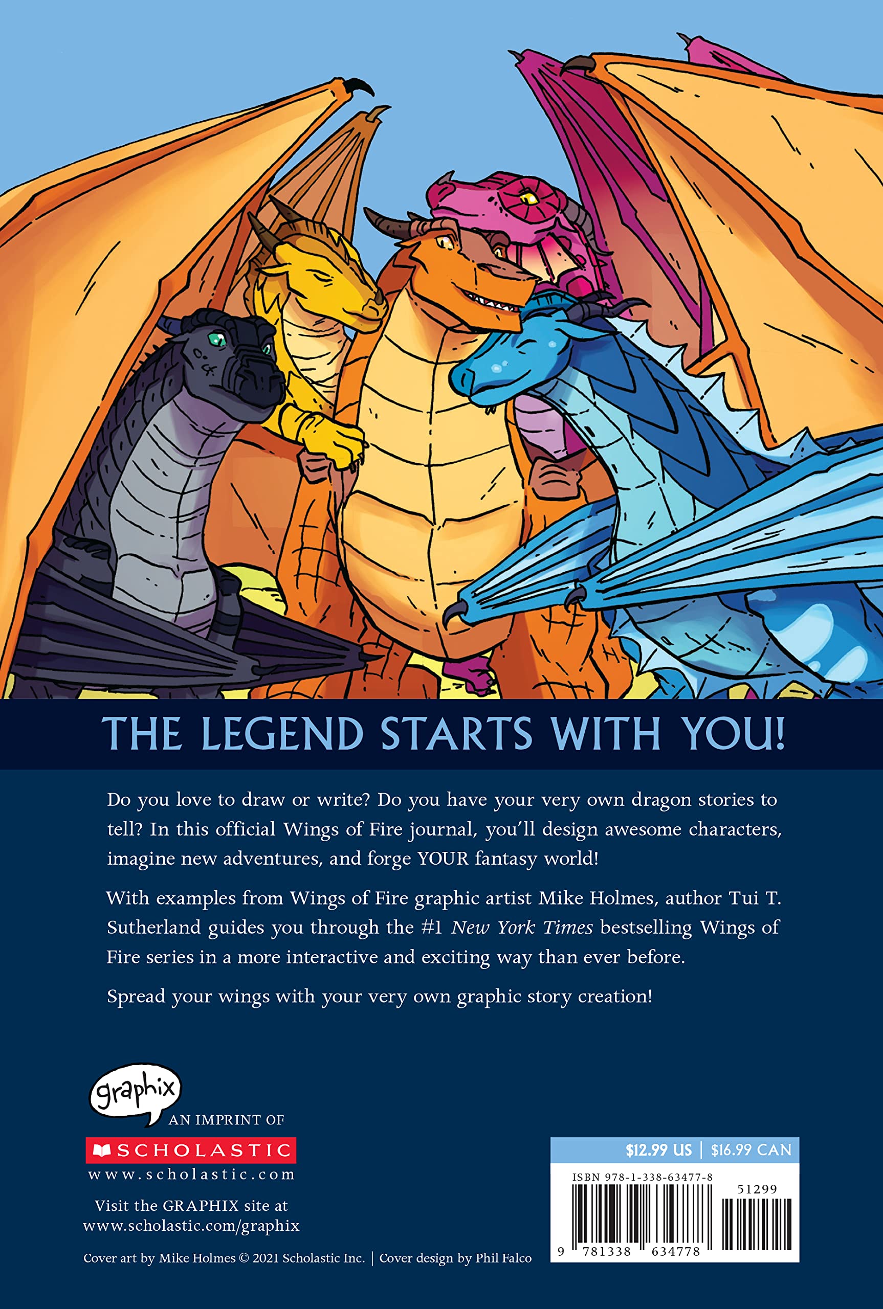 Wings Of Fire: Forge Your Dragon World - FAHASA.COM