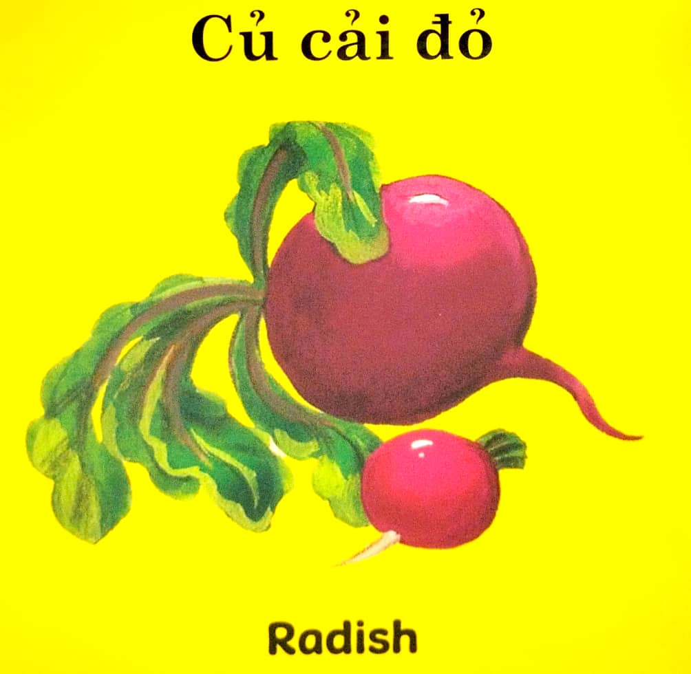 Sách Giúp Bé Nhận Biết Thế Giới Xung Quanh - Rau, Củ, Quả - Vegetables ...
