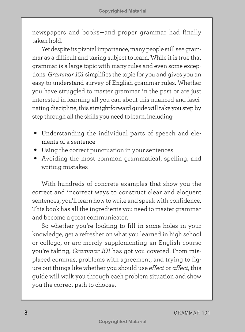 Grammar 101 - From Split Infinitives To Dangling Participles, An ...