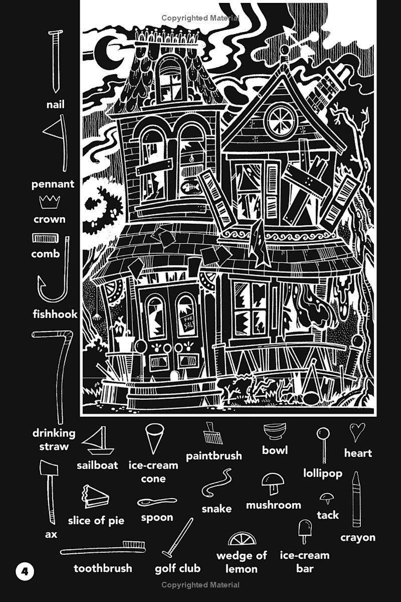 Halloween Hidden Pictures Puzzles To Highlight - FAHASA.COM