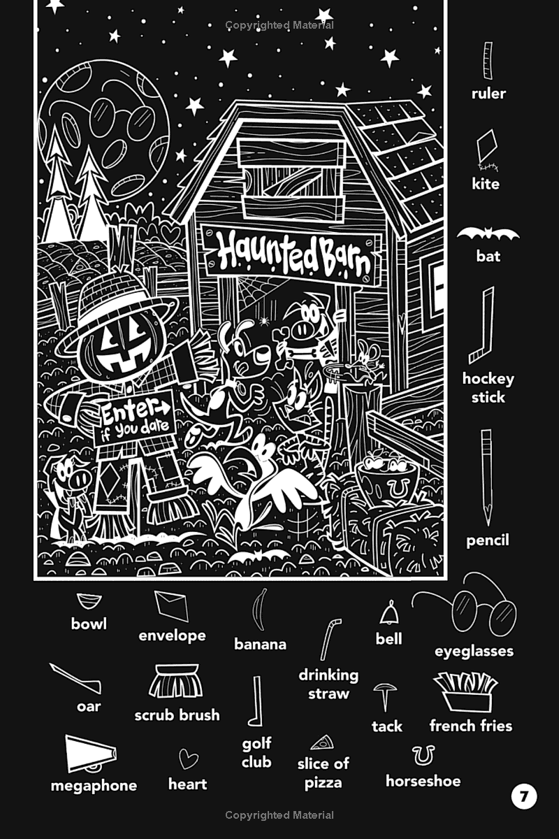 Halloween Hidden Pictures Puzzles To Highlight - FAHASA.COM