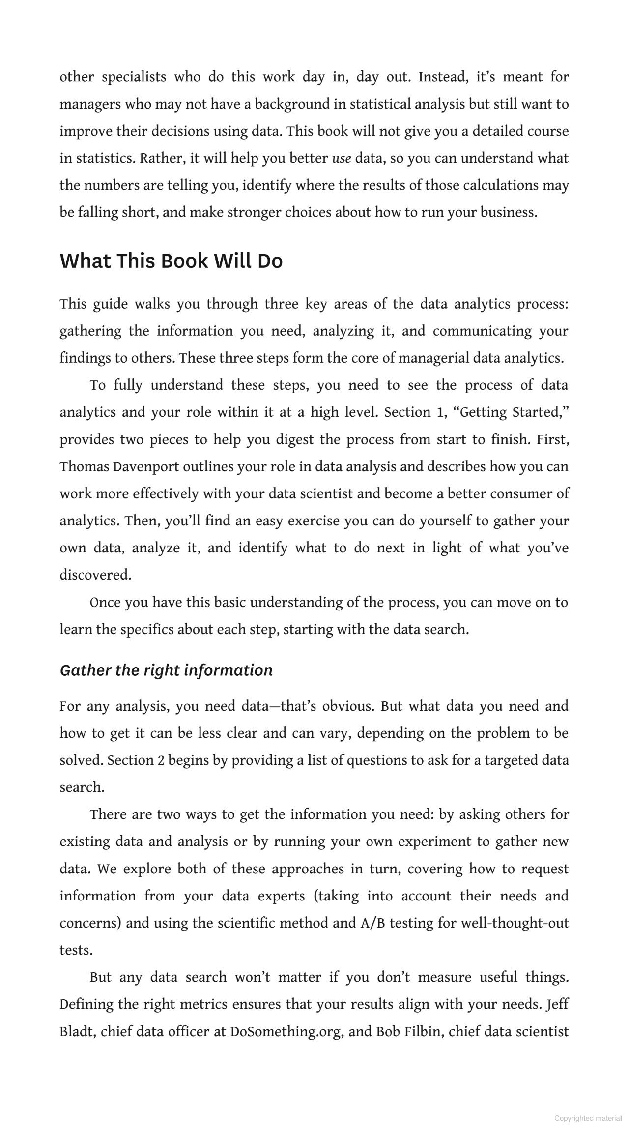 HBR Guide To Data Analytics Basics For Managers (HBR Guide Series ...