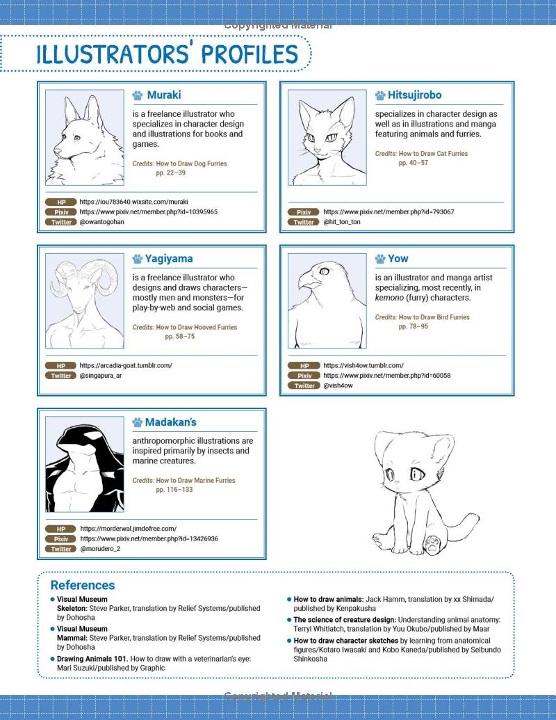 How To Draw Manga Furries: The Complete Guide To Anthropomorphic Fantasy Characters (75 - FAHASA.COM