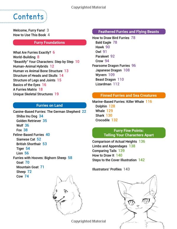 How To Draw Manga Furries: The Complete Guide To Anthropomorphic Fantasy Characters (75 - FAHASA.COM