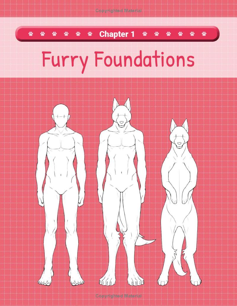 How To Draw Manga Furries: The Complete Guide To Anthropomorphic Fantasy Characters (75 - FAHASA.COM
