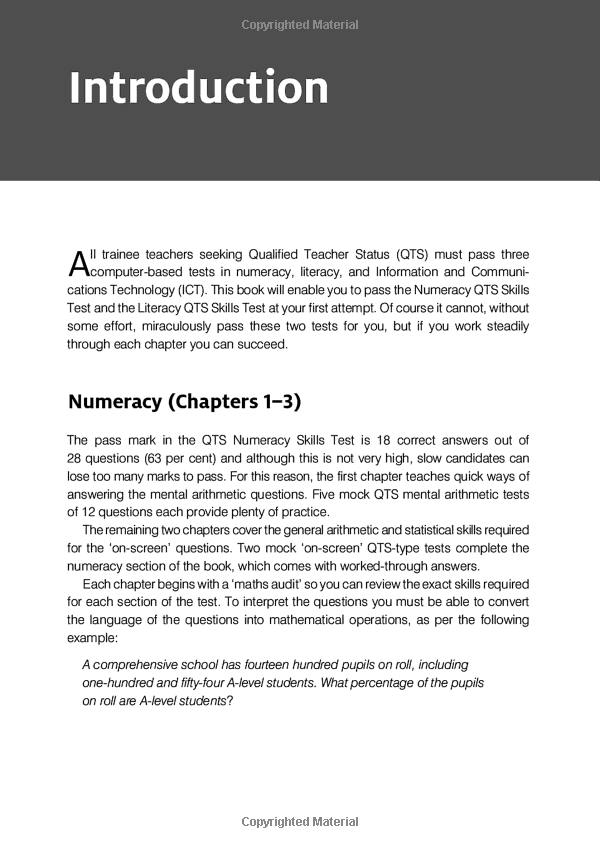 How To Pass The QTS Numeracy And Literacy Skills Tests: Essential ...