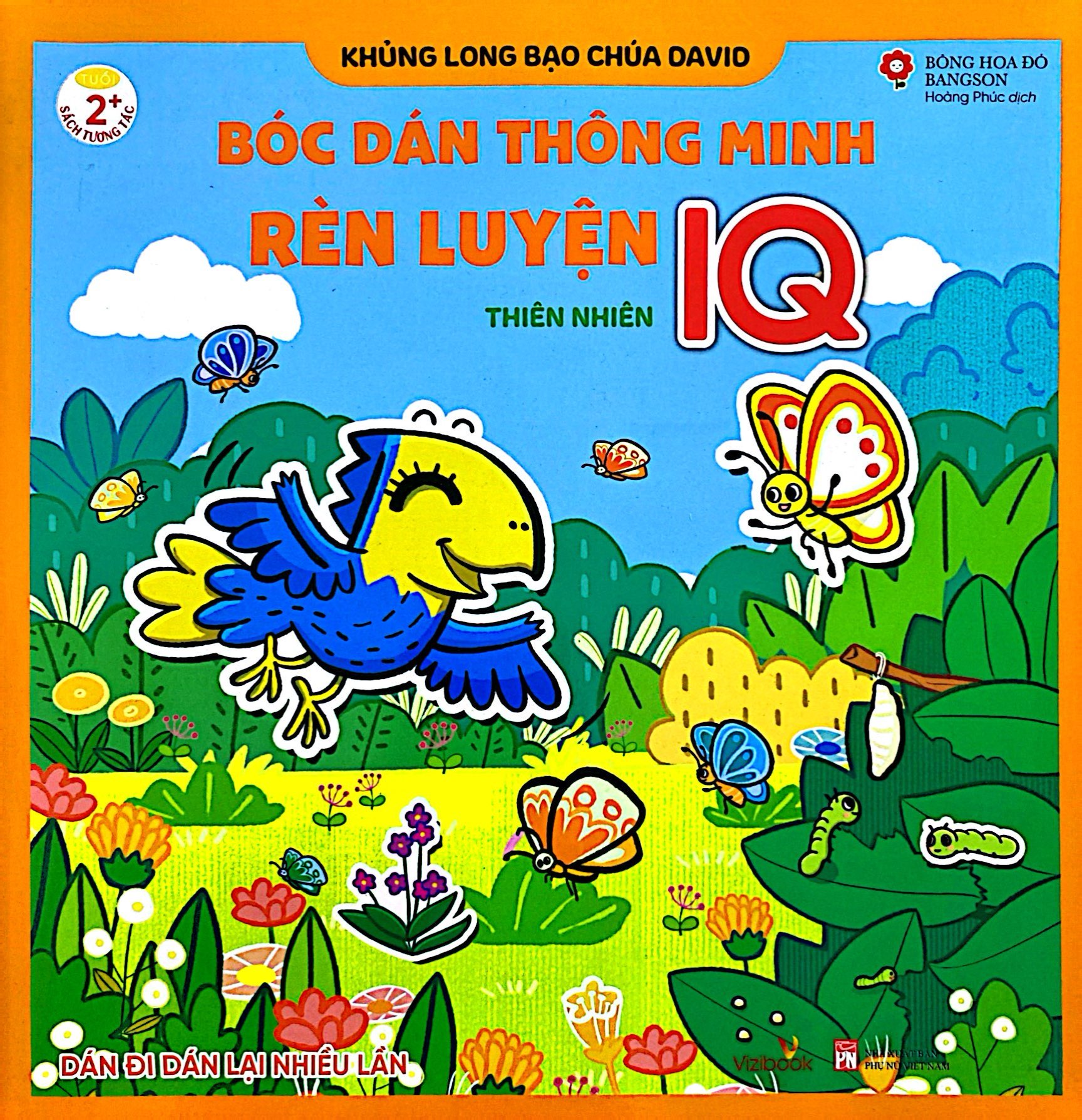Sách Khủng Long Bạo Chúa David - Bóc Dán Thông Minh Rèn Luyện IQ ...