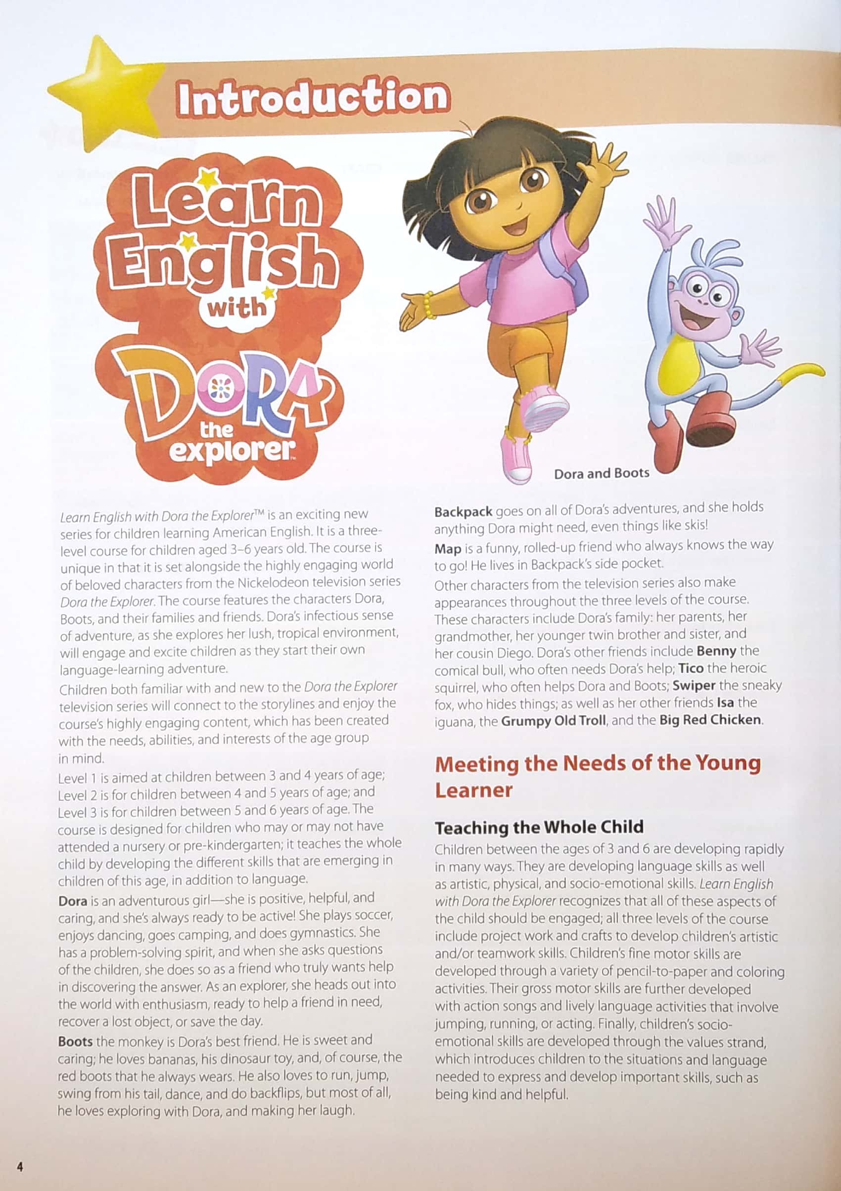 Learn English With Dora The Explorer: Level 1: Teacher's Pack - FAHASA.COM