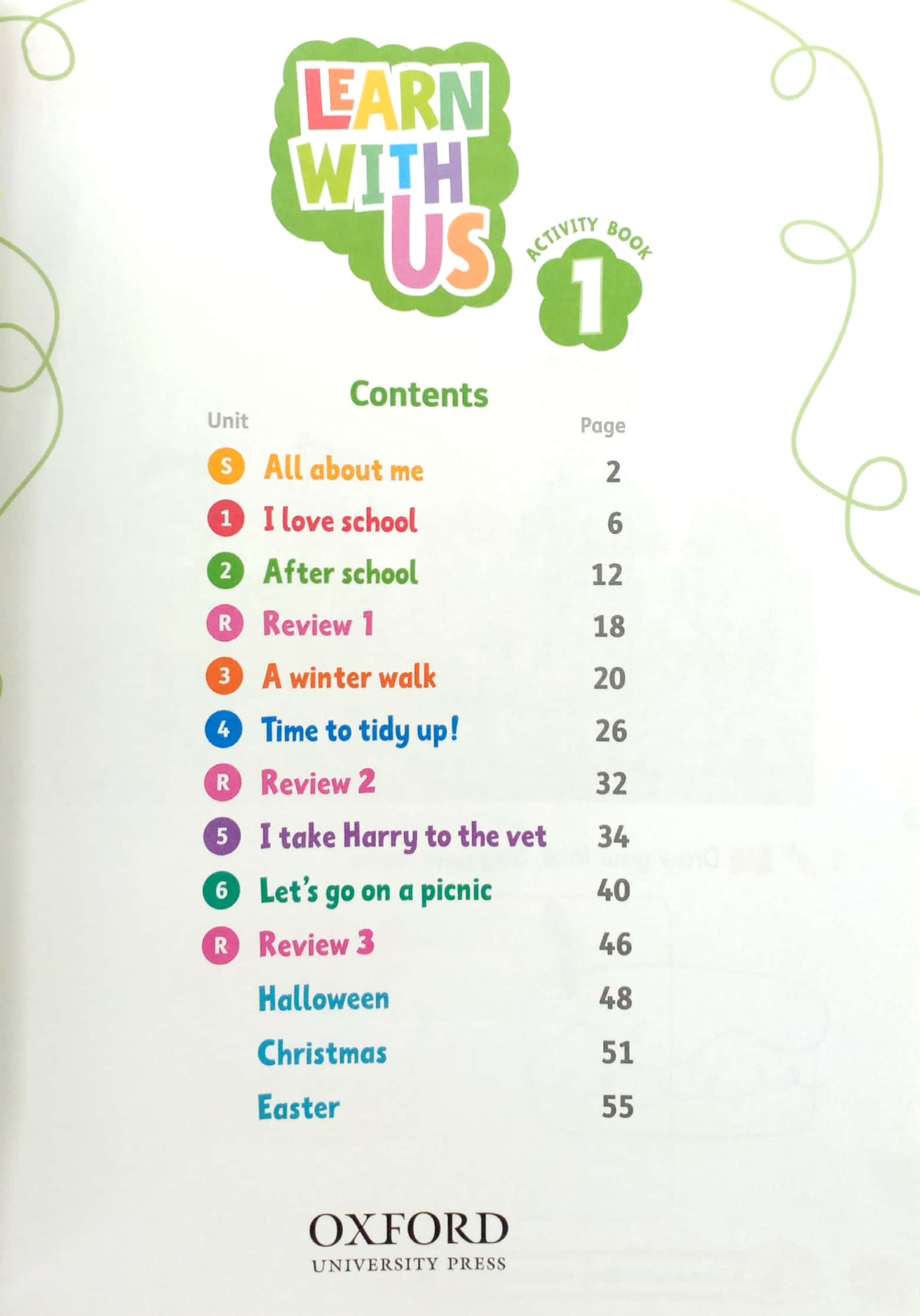 Learn With Us: Level 1: Activity Book With Online Practice - FAHASA.COM