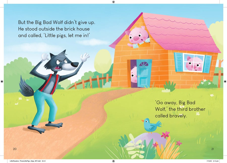Little Readers - Three Little Pigs - FAHASA.COM