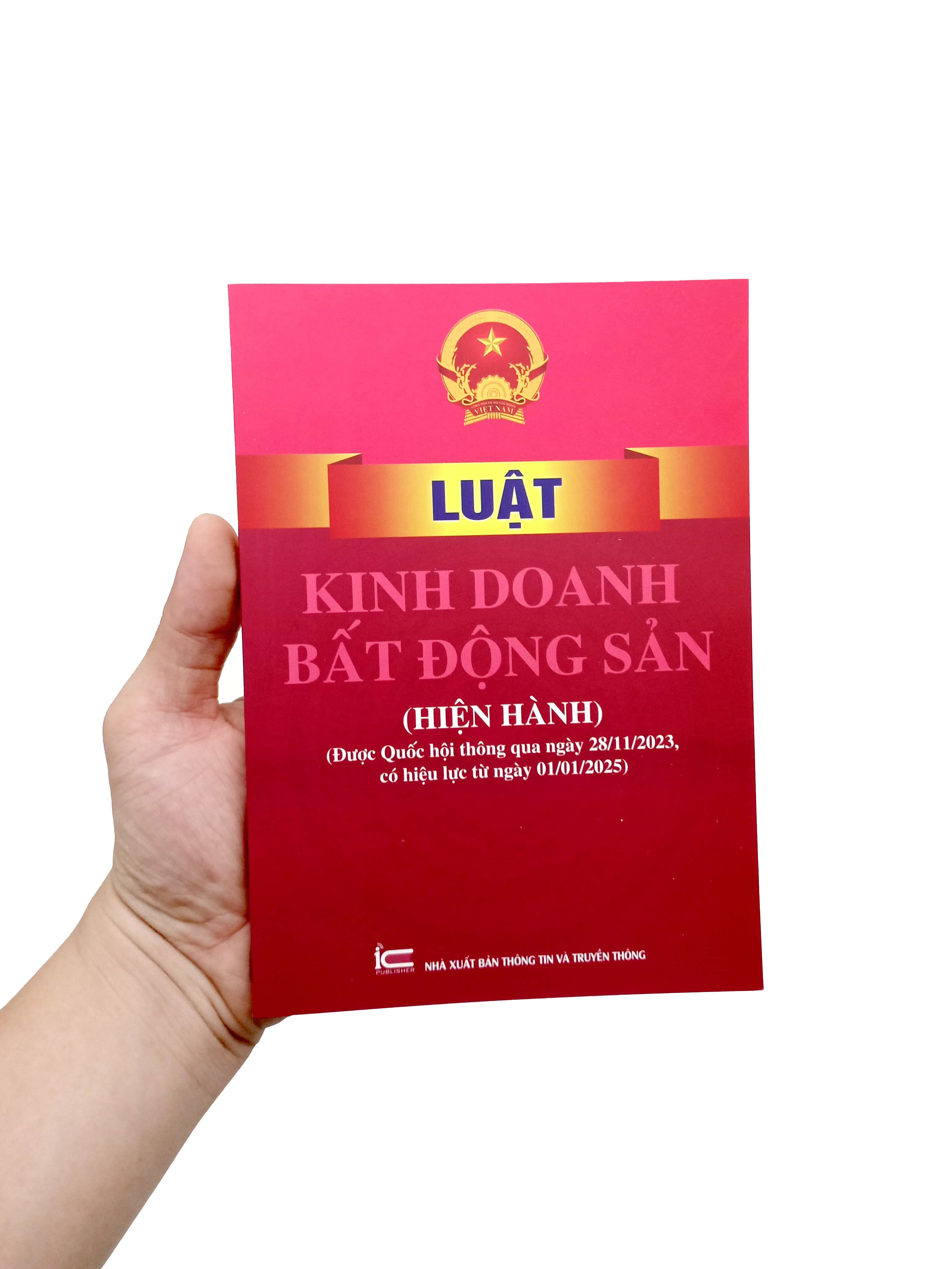 Sách Luật Kinh Doanh Bất Động Sản (Hiện Hành) (Được Quốc Hội Thôn ...