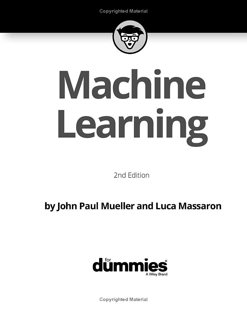 Machine Learning For Dummies 2nd Edition - FAHASA.COM