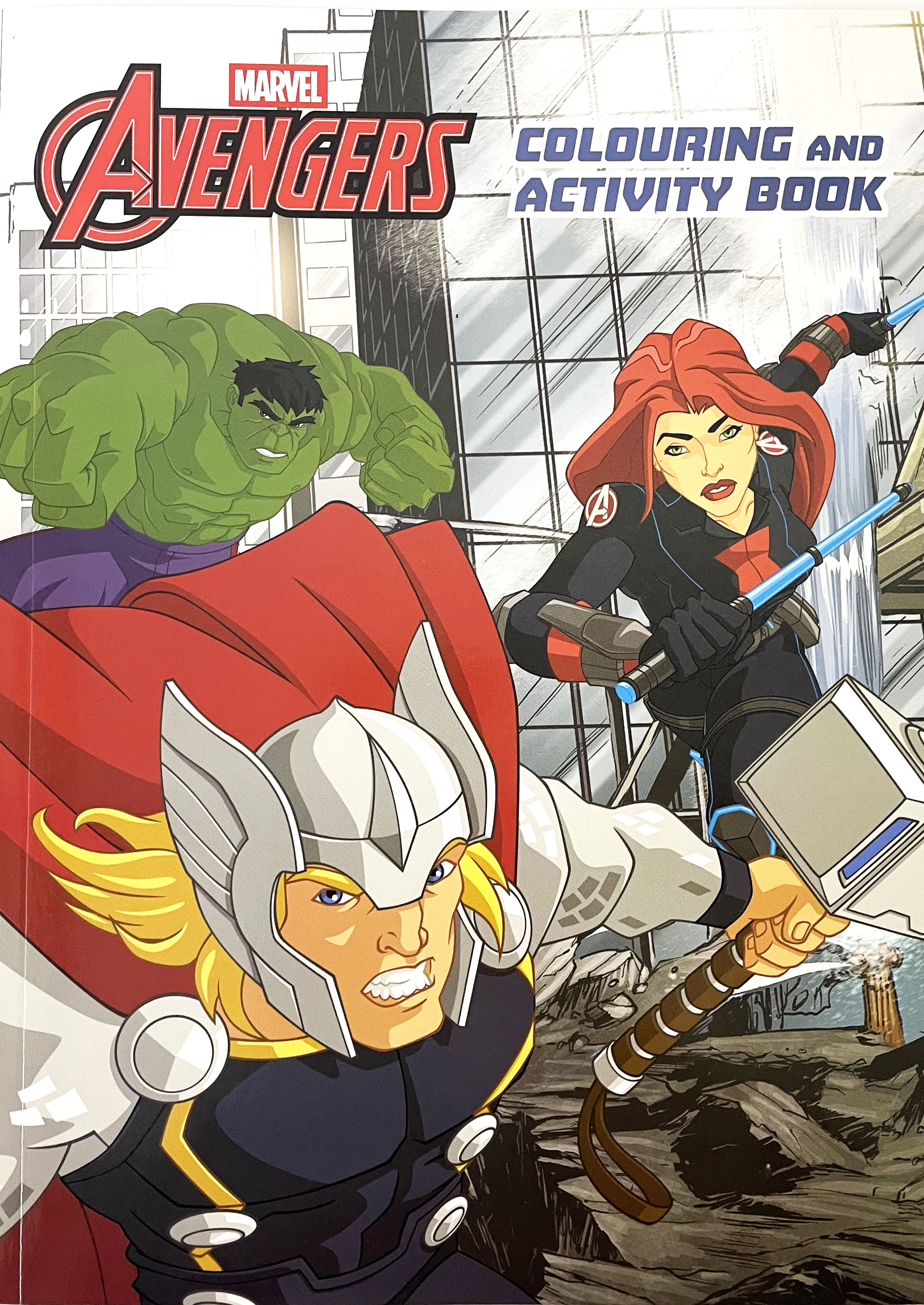 Marvel Avengers: Colouring And Activity Book (Colouring Activity Marvel ...