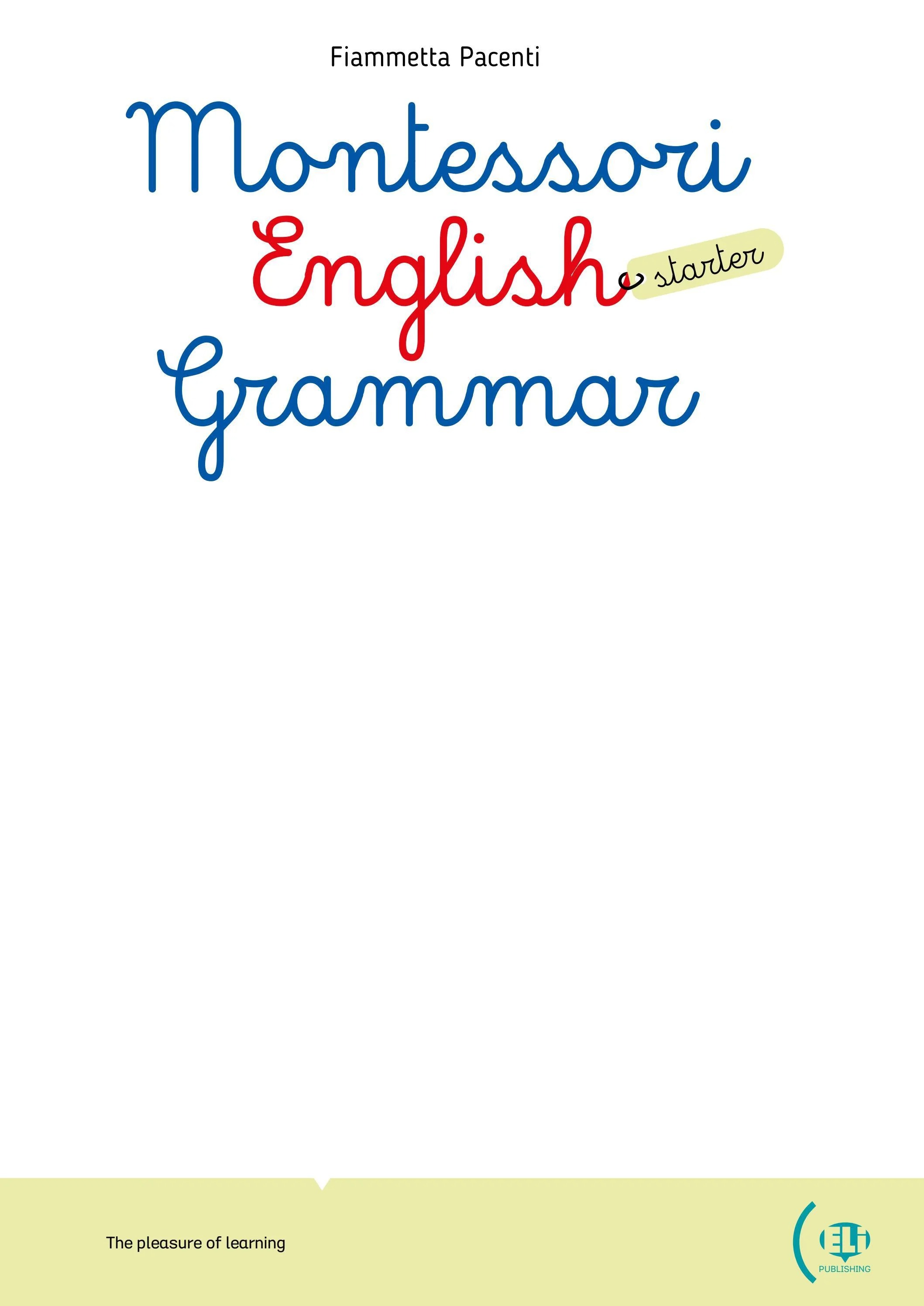 Montessori English Grammar - FAHASA.COM