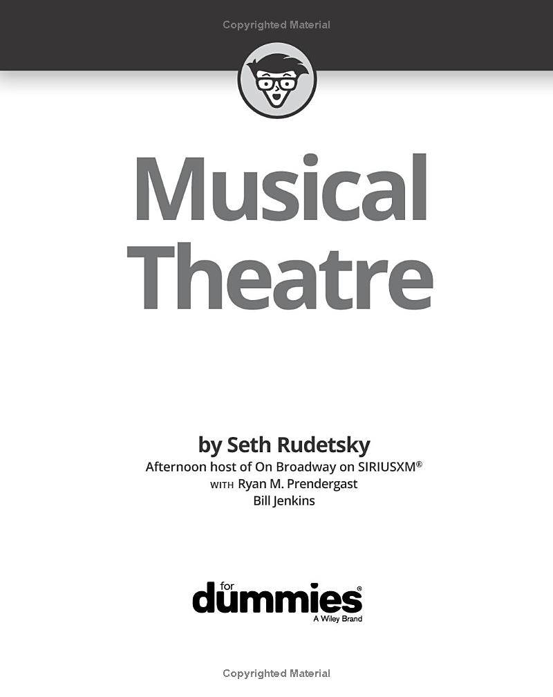 Musical Theatre For Dummies - FAHASA.COM