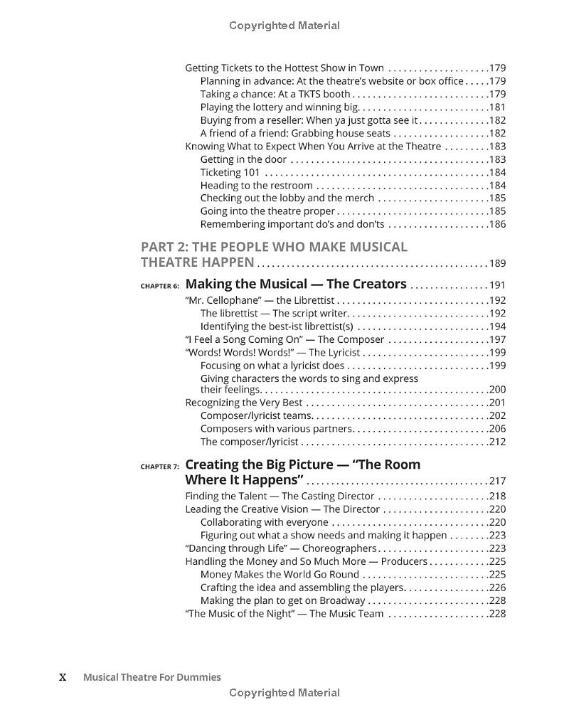 Musical Theatre For Dummies - FAHASA.COM