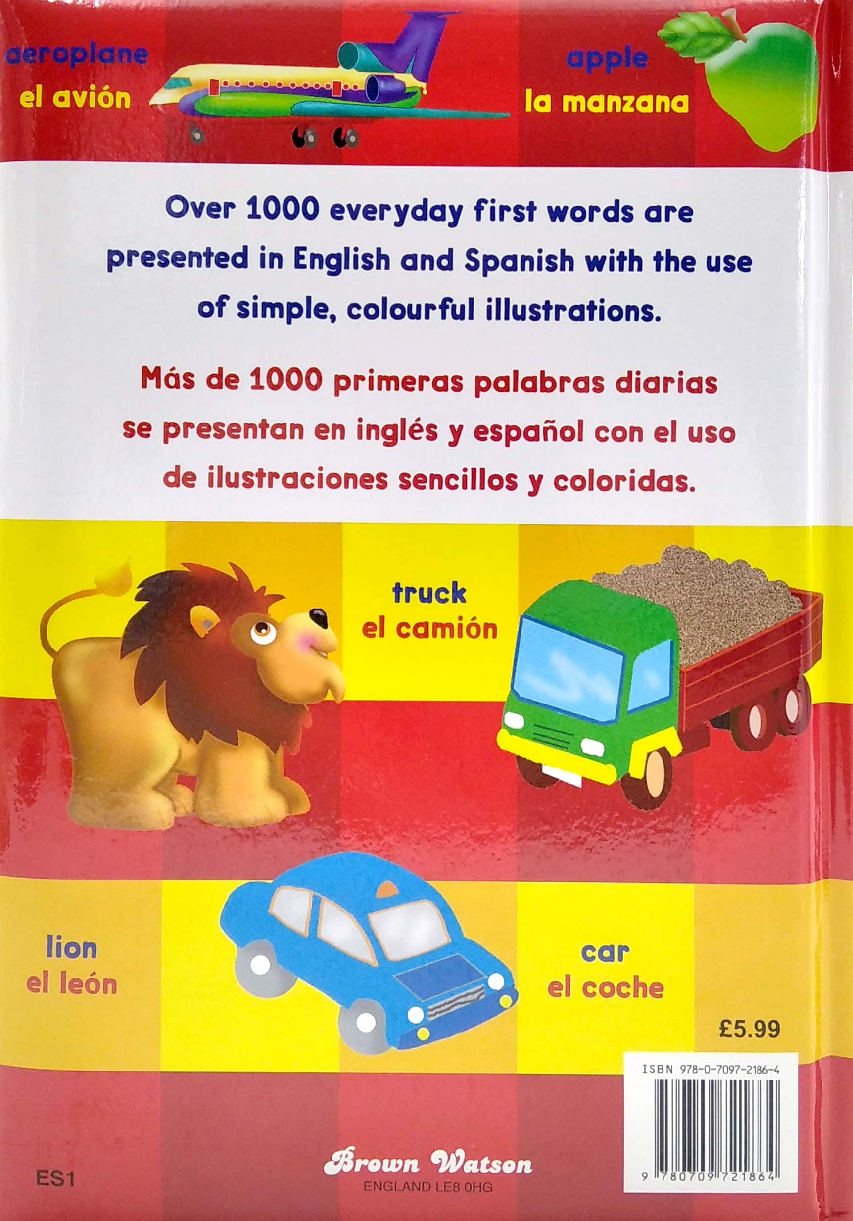 My First 1000 Words English Spanish (Padded) - FAHASA.COM