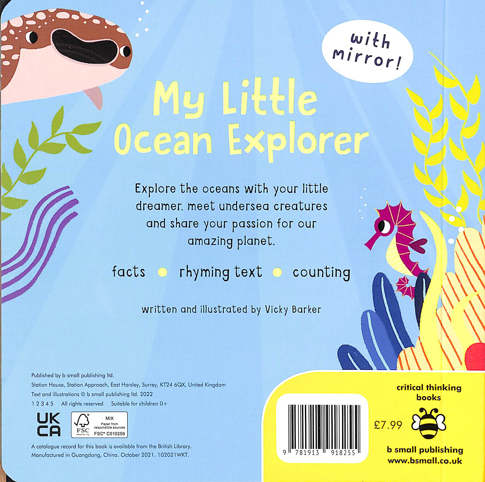 My Little Ocean Explorer: Mirror Book - FAHASA.COM