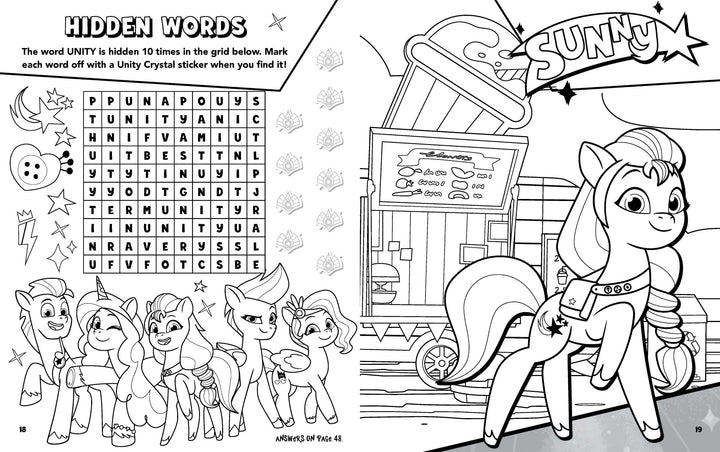 My Little Pony - Tell Your Tale - Ultimate Sticker Book - FAHASA.COM