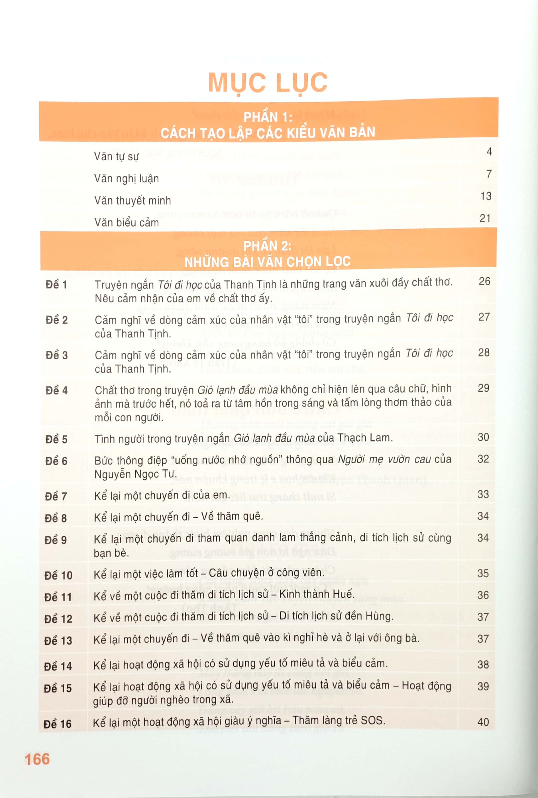 Sách Những Bài Văn Chọn Lọc 8 (Biên Soạn Theo Chương Trình Giáo Dục P ...