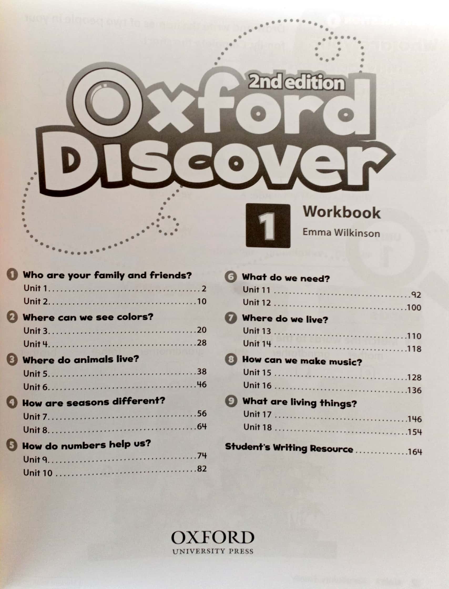 Oxford Discover: Level 1: Workbook With Online Practice - 2nd Edition ...