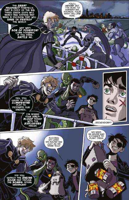 Percy Jackson And The Olympians: The Last Olympian (Graphic Novel ...