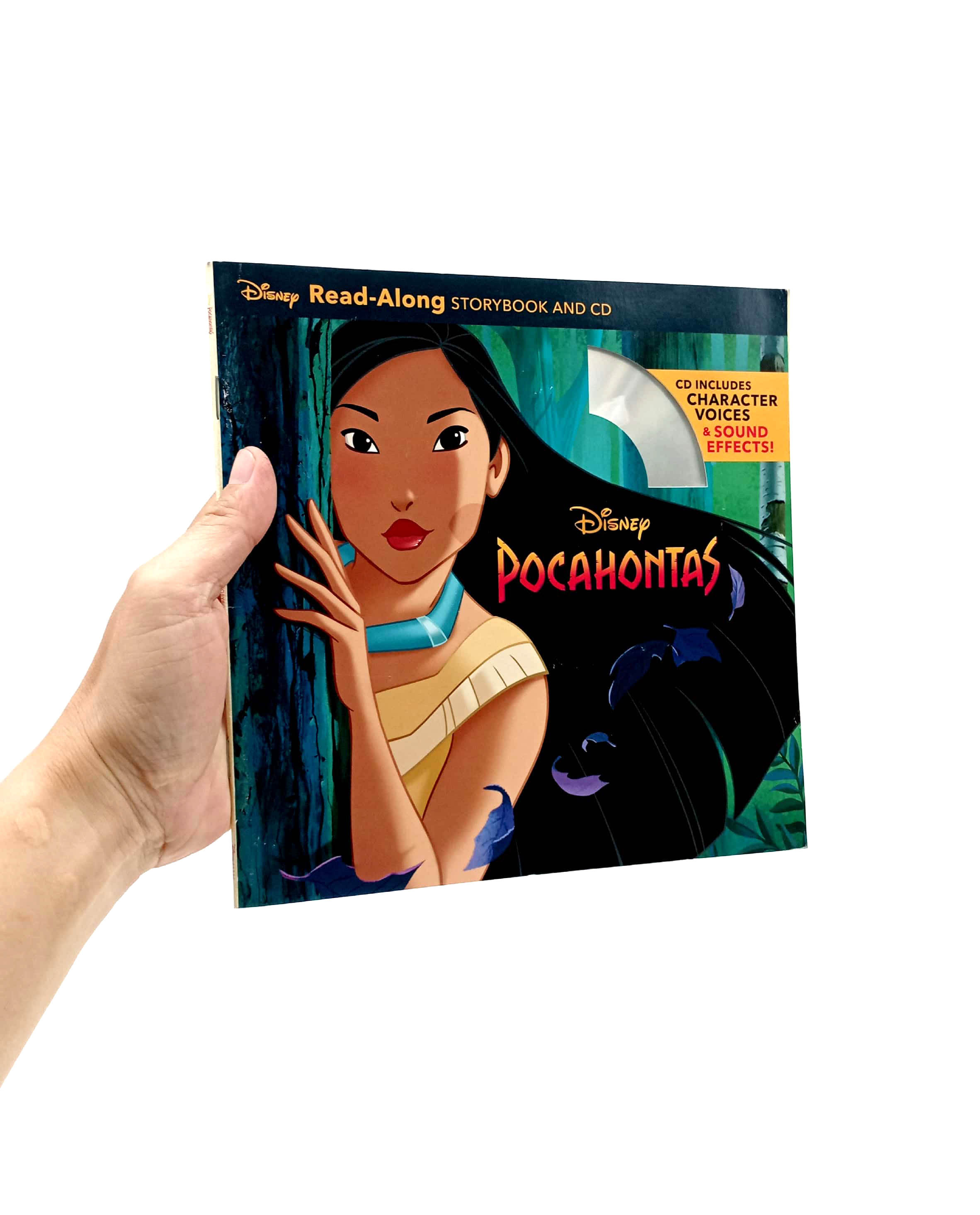 Pocahontas Read-Along Storybook And CD - FAHASA.COM