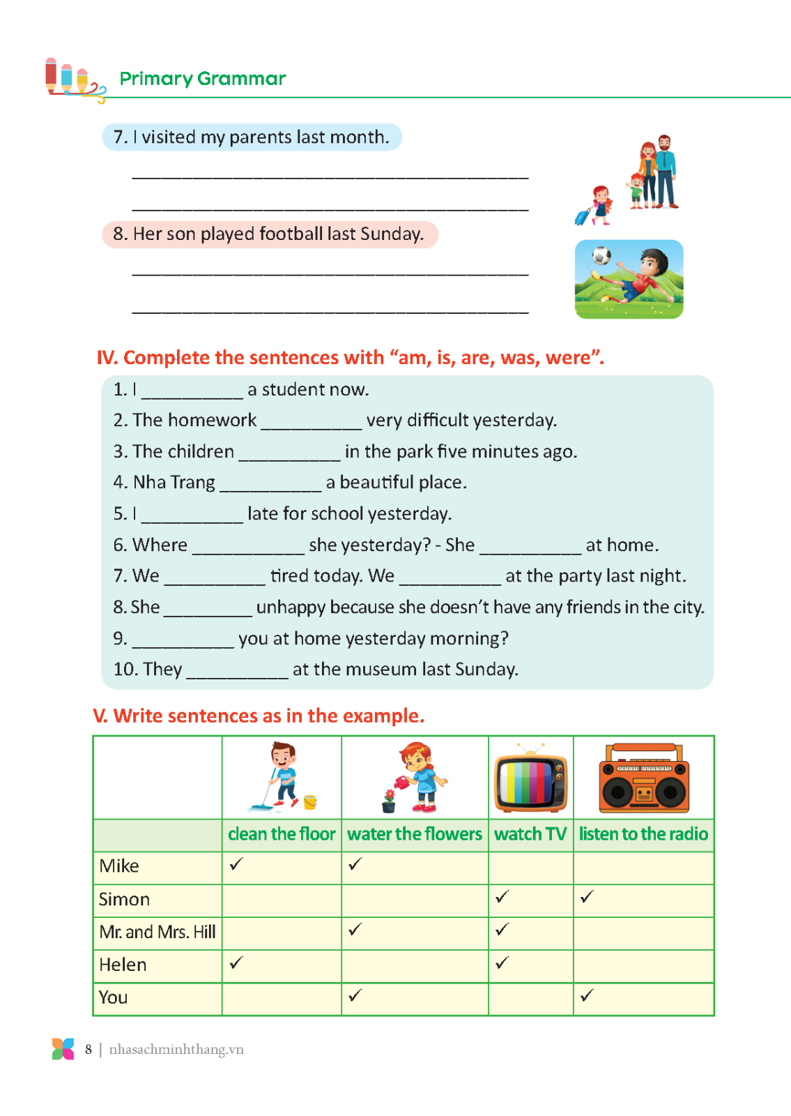 Sách Primary Grammar - Ngữ Pháp Tiếng Anh Theo Chủ Đề Lớp 5 - Tập 2 (Tá ...