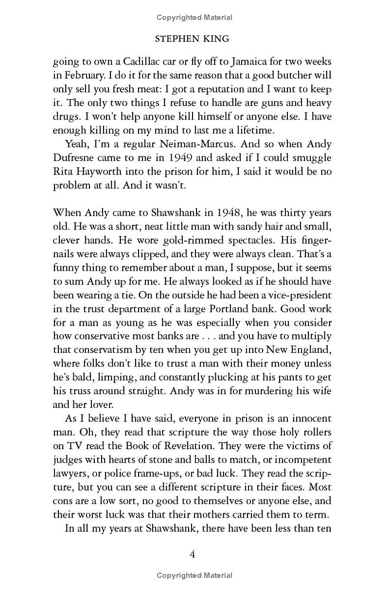 Rita Hayworth And Shawshank Redemption - FAHASA.COM