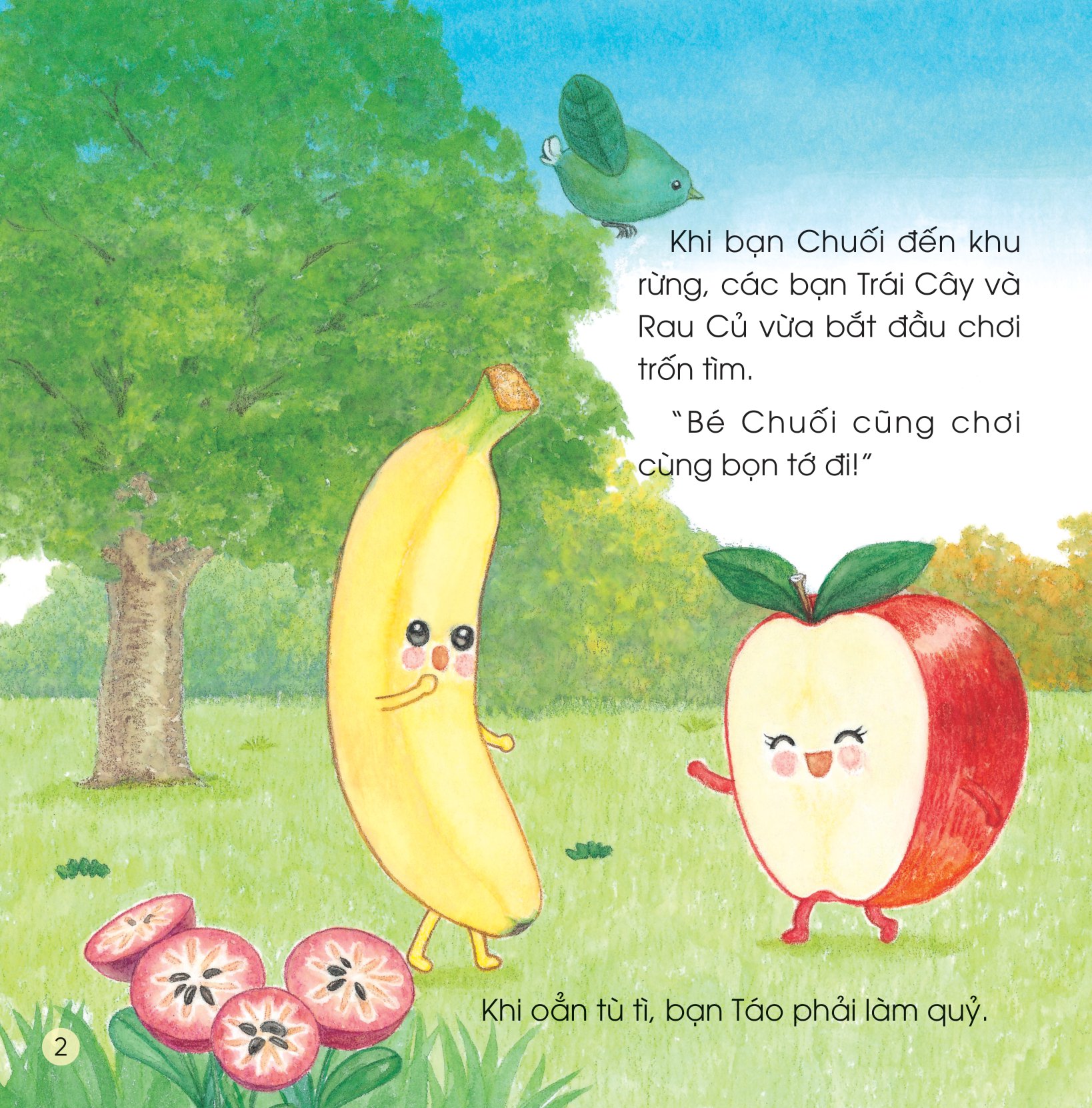 Sách Sách Ehon - Sức Mạnh Của Những Người Bạn Trái Cây - Cùng Bạn C ...