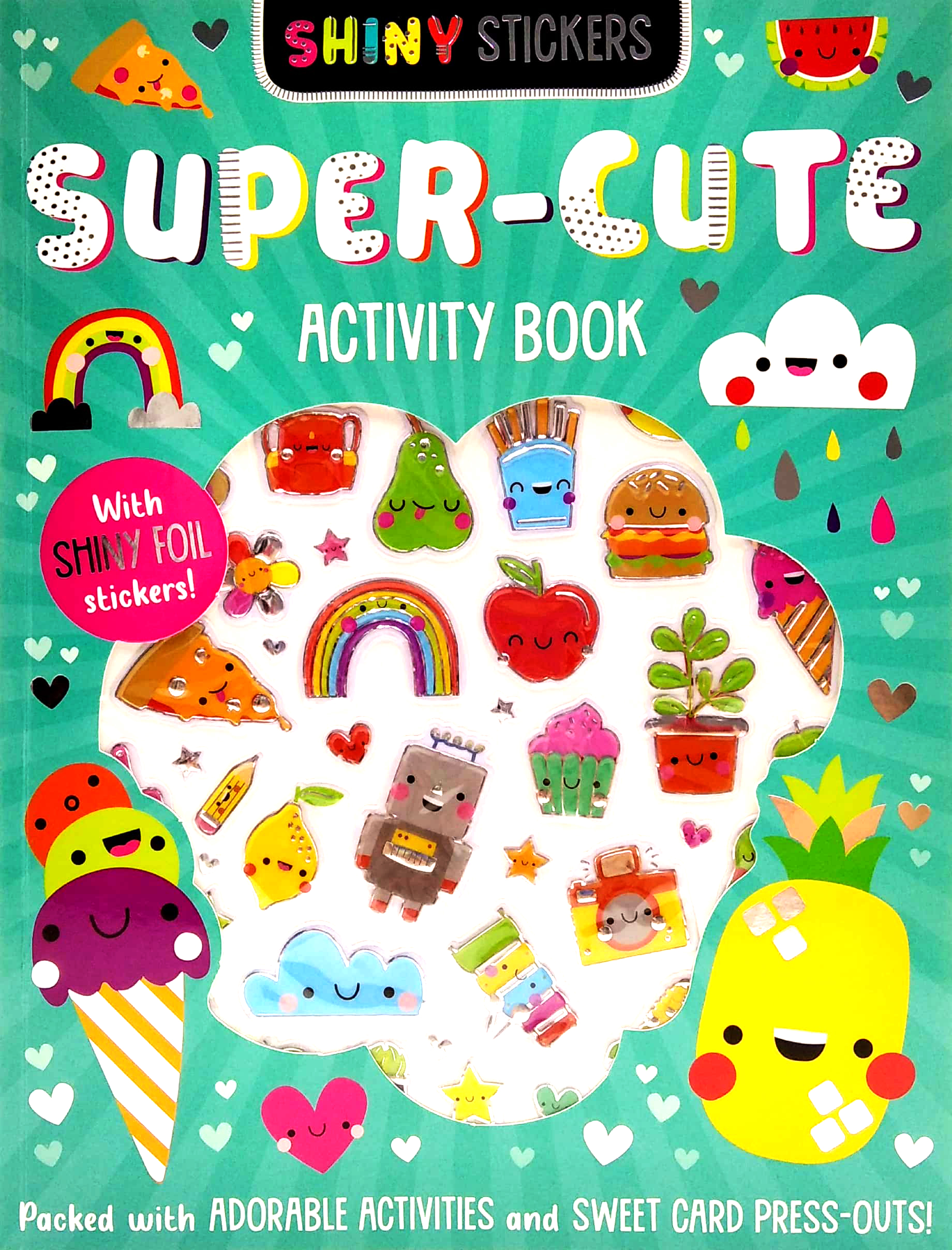 Shiny Stickers Super-Cute Activity Book - FAHASA.COM
