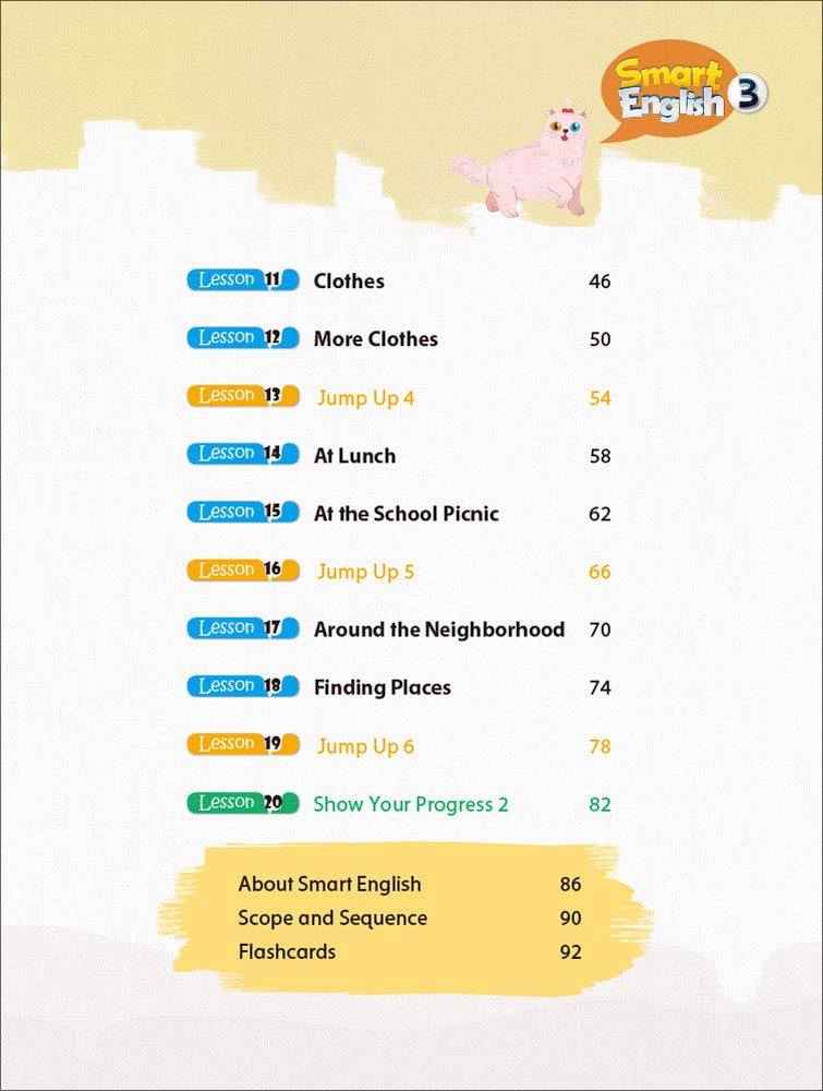 Smart English 3 Student Book + Audio CD - FAHASA.COM