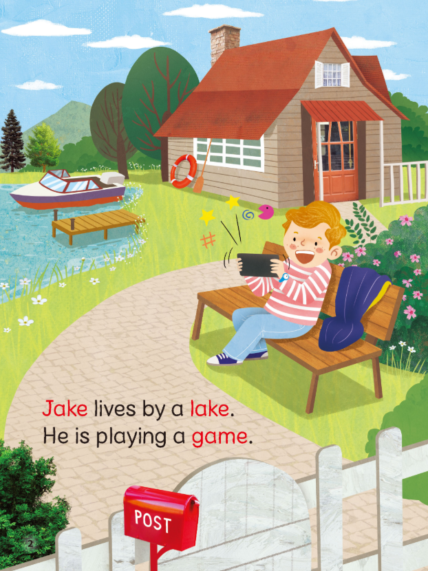 Smart Phonics Readers 3-1 - Jake And The Cake - FAHASA.COM