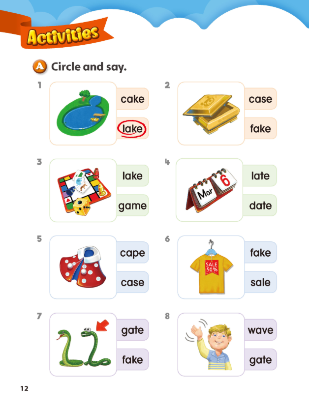 Smart Phonics Readers 3-1 - Jake And The Cake - FAHASA.COM