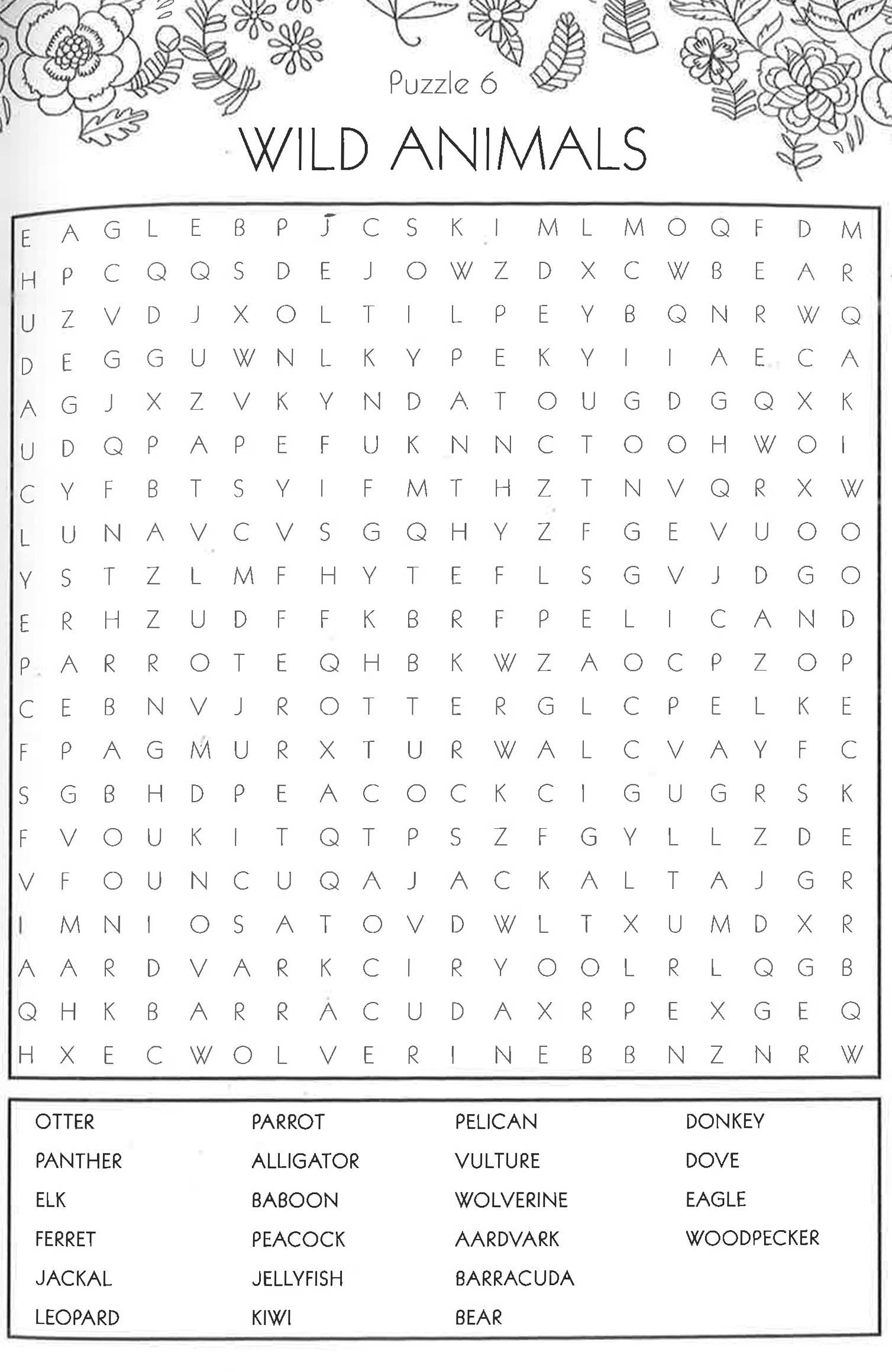 The Calm Art Of Wordsearch (Pink) - FAHASA.COM