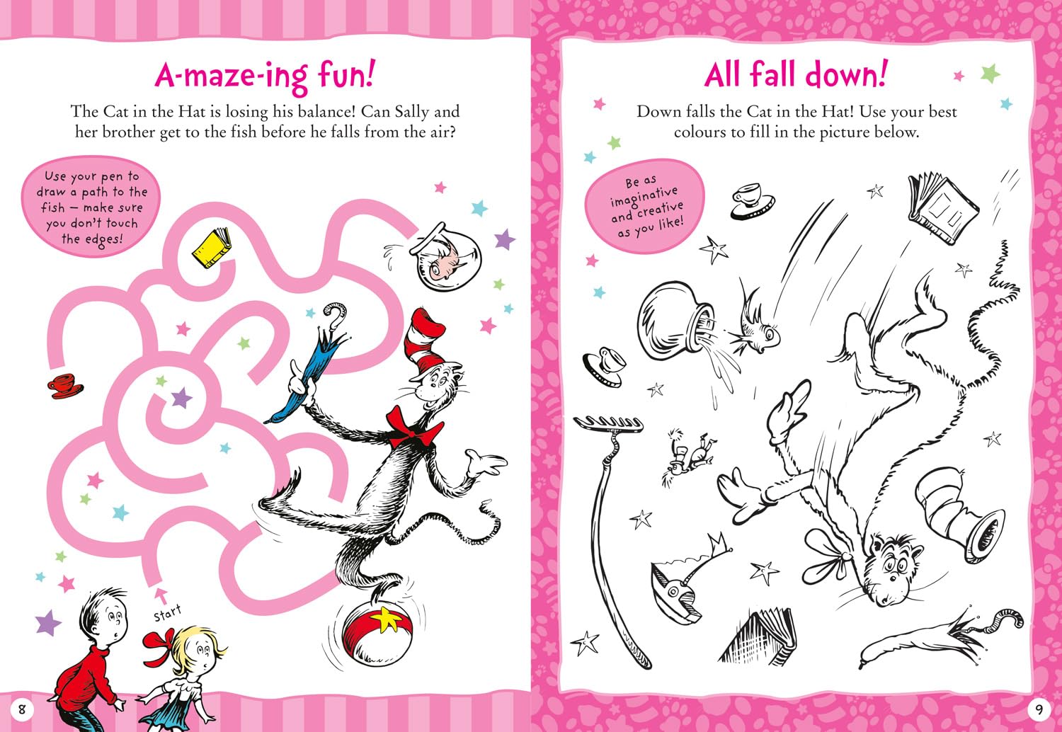 The Cat In The Hat Activity Book - FAHASA.COM
