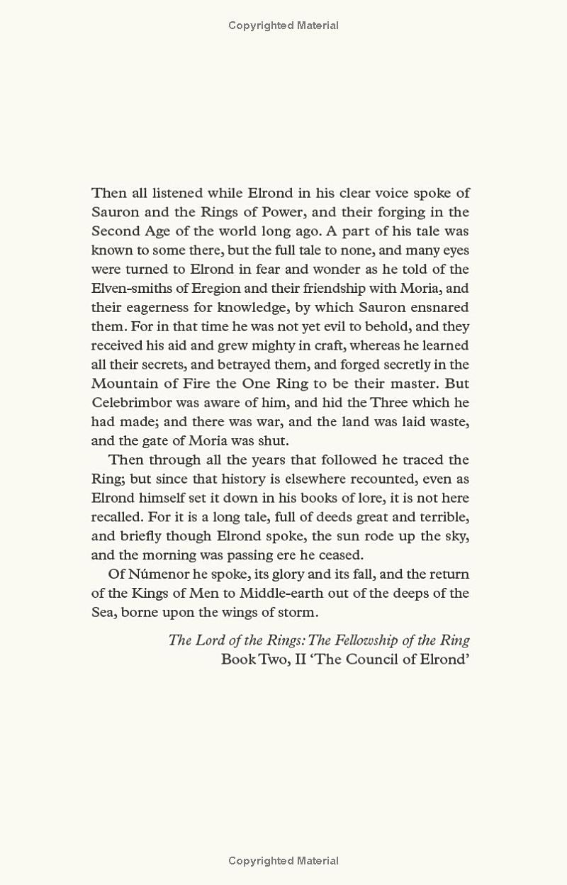 The Fall Of Númenor: And Other Tales From The Second Age Of Middle ...