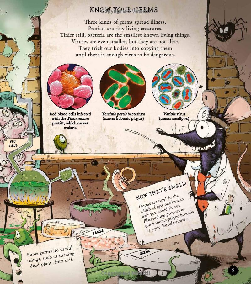 The Germ Lab: The Gruesome Story Of Deadly Diseases - FAHASA.COM