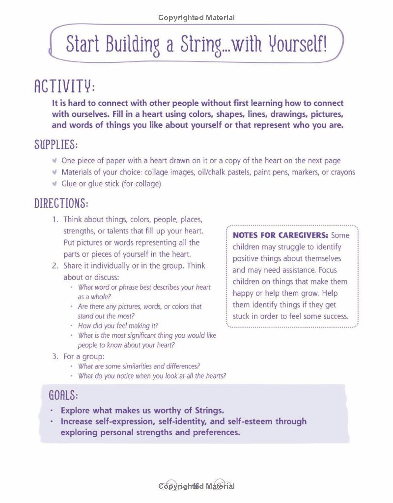 The Invisible String Workbook: Creative Activities To Comfort, Calm ...