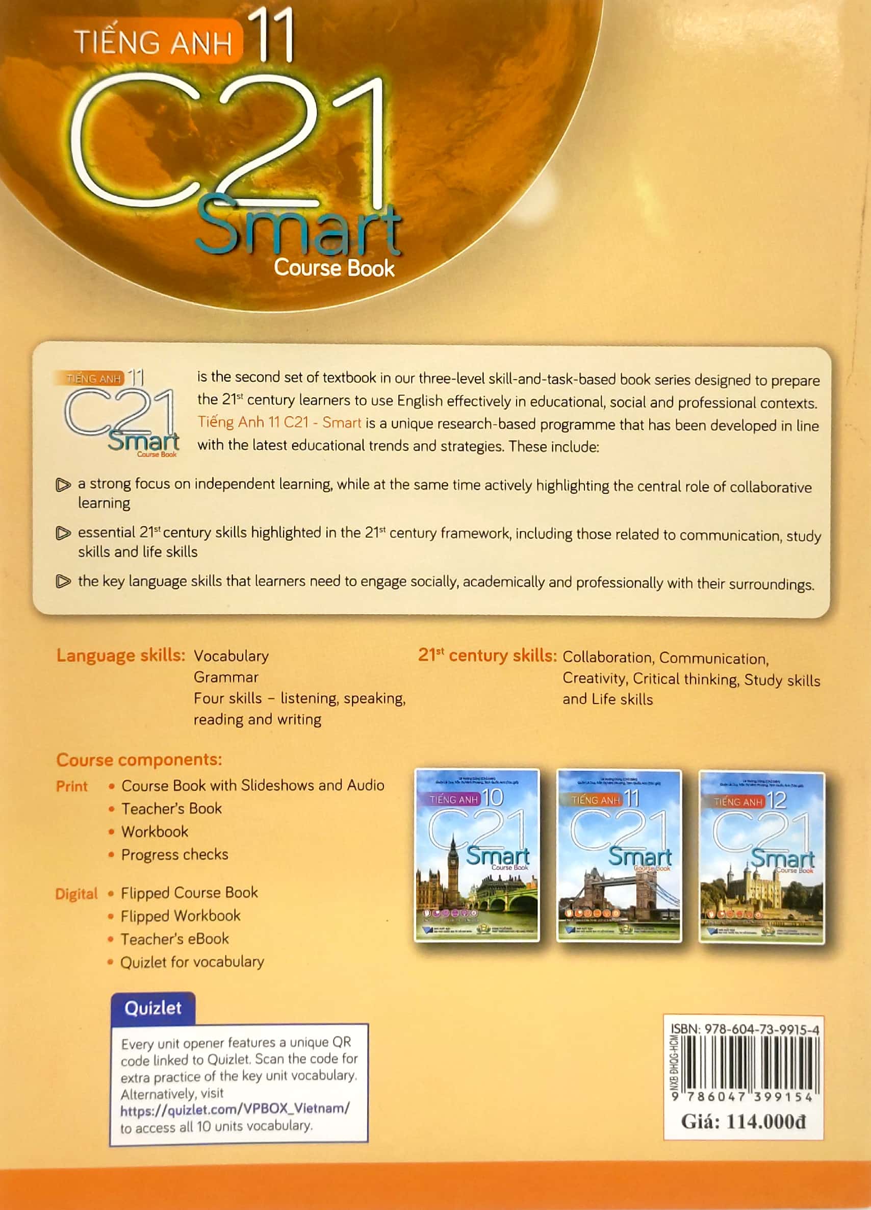 Sách Tiếng Anh 11 - C21 Smart - Course Book - FAHASA.COM